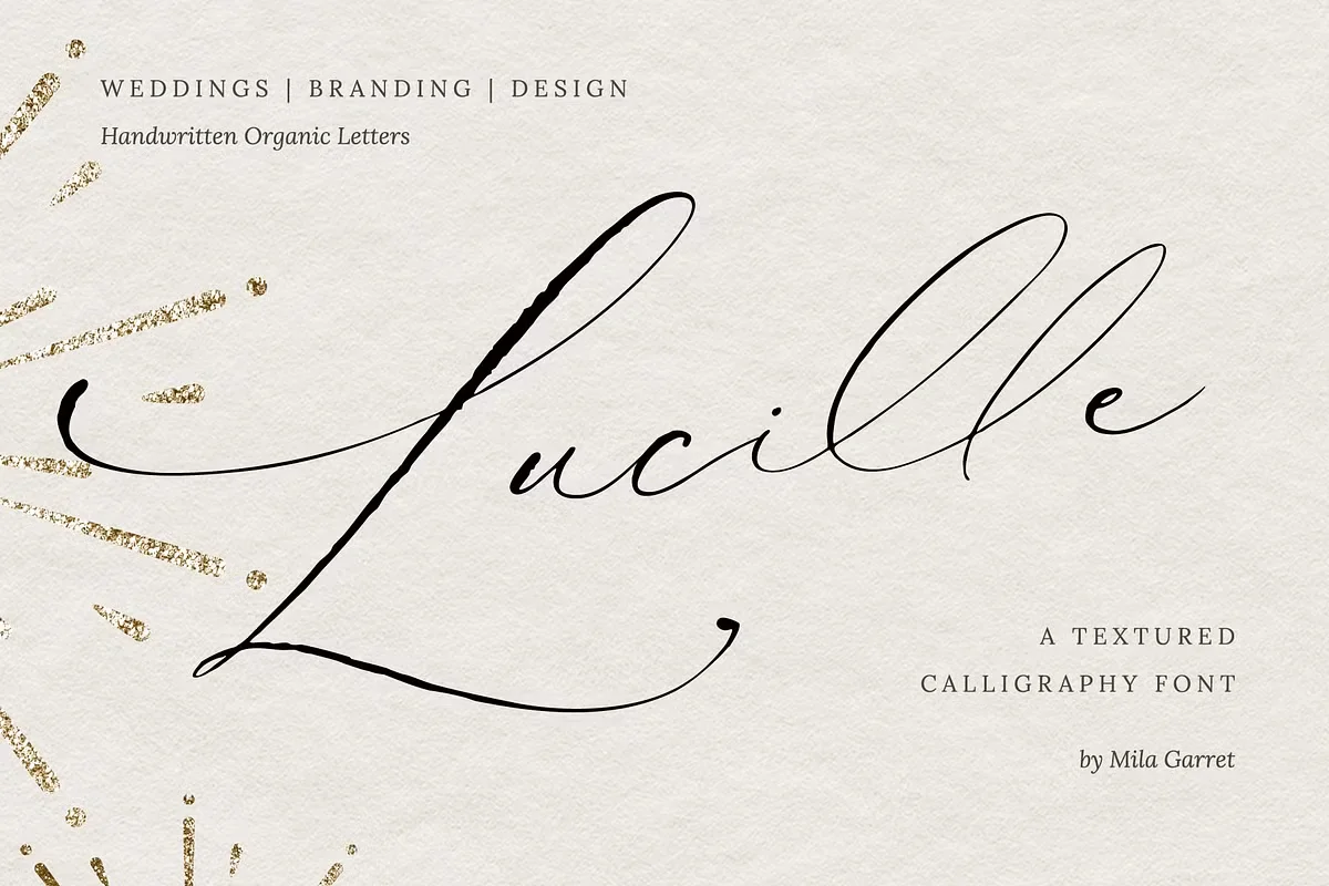 Download Lucille Font Family Free | Free Calligraphy Fonts