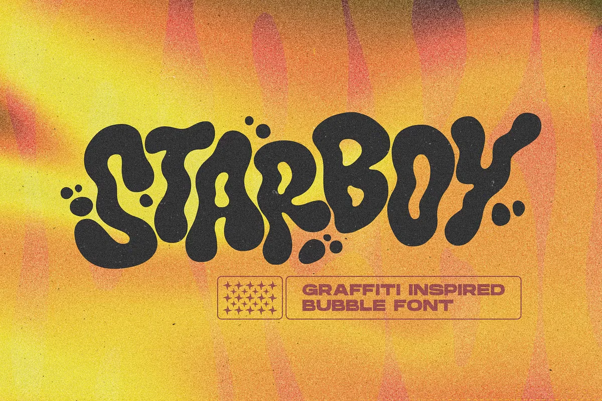 Starboy Font Family Free Download - Fontfreebie