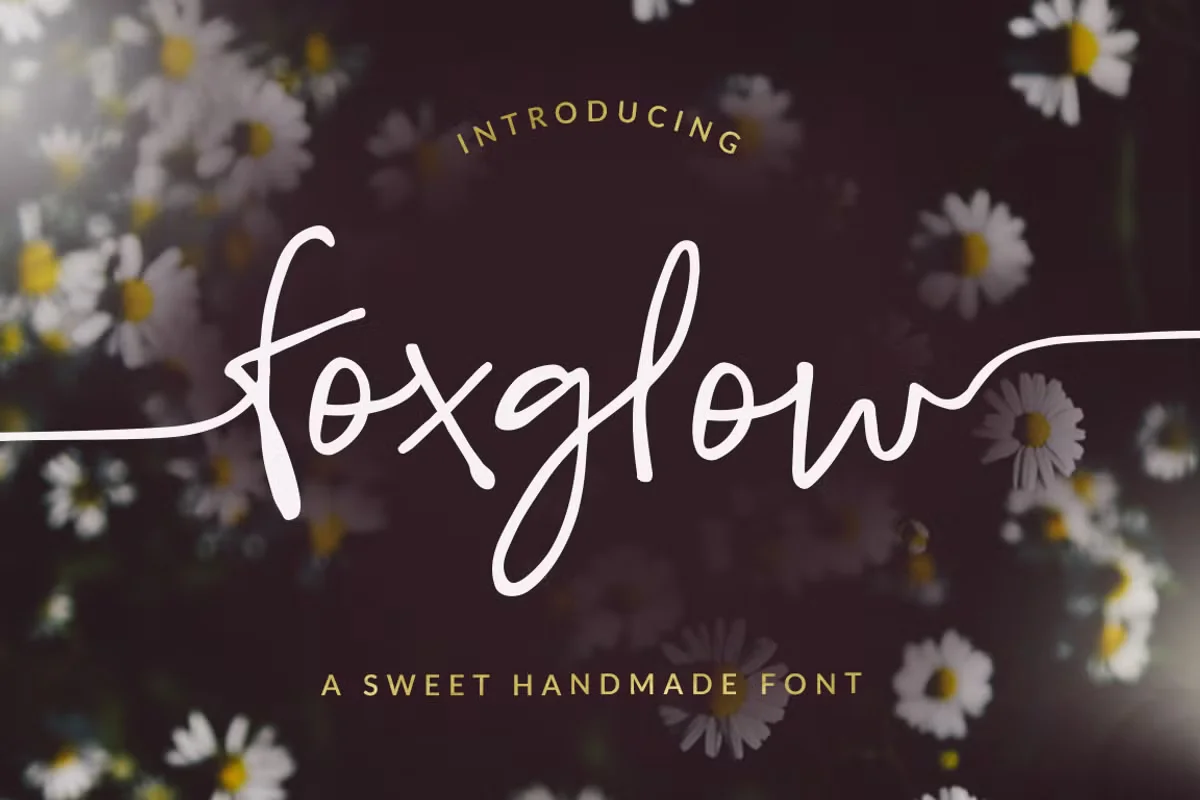 Foxglow Font Family Free Download - Fontfreebie