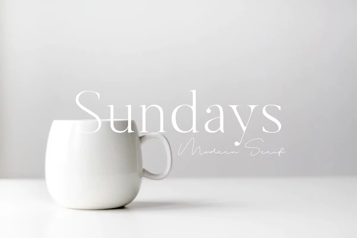 Sundays Font Family Free Download - Fontfreebie